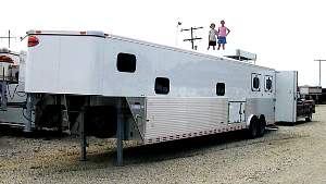 The Elmore llama trailer