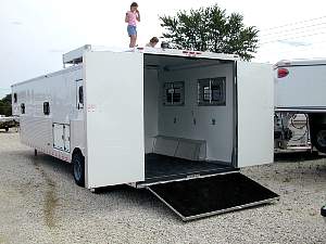 The Elmore llama trailer